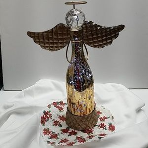 unknown | Jewelry | Bottle Angel With Lights Gold Color | Poshmark
